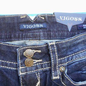 Vigoss | Jeans | New Vigoss Jeans Size 8 Chelsea Boyfriend Denim | Poshmark